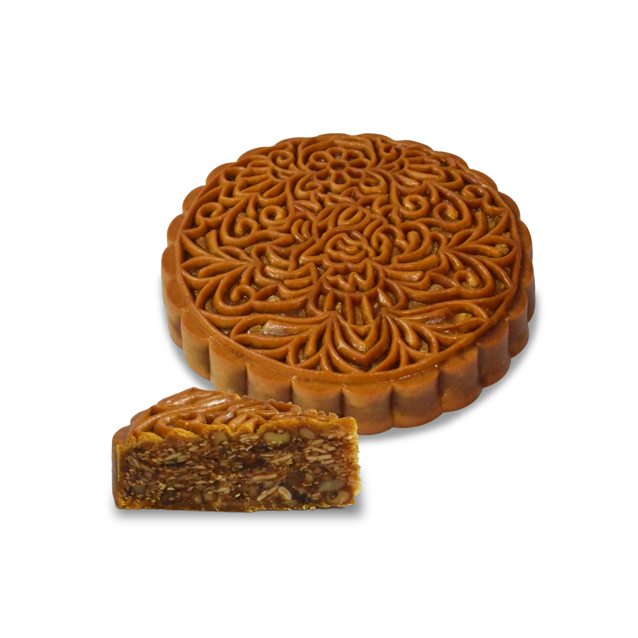 Chicken Floss and Mixed Nuts Moon Cake (1kg) 鸡丝伍仁月饼